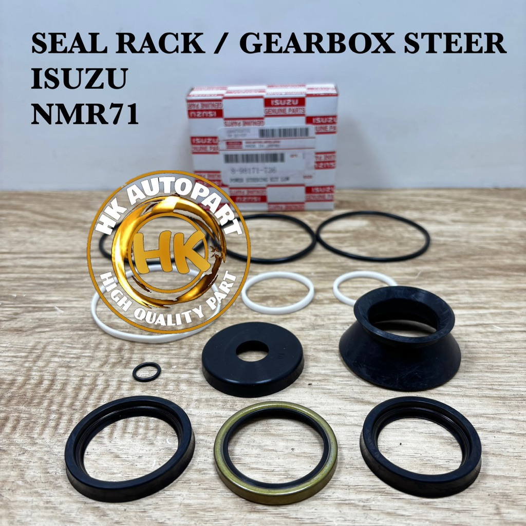 SEAL RACK POWER STEERING KIT BOTTOM ISUZU NMR71 NMR 71 SIL GEARBOX ...
