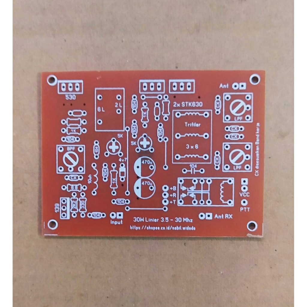 PCB Linear HF 3.5-30 Mhz 30 Watt | Shopee Philippines