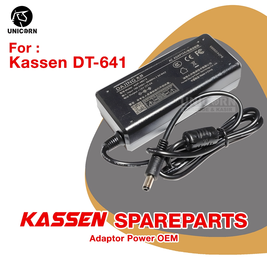 Spare Part Adapter Power Adapter 24V 2.5A - Printer Barcode Label ...