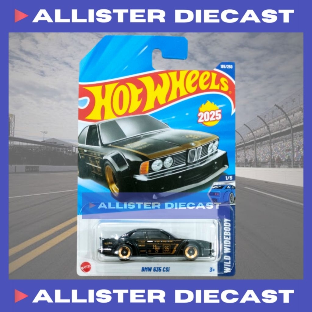 Hot Wheels BMW 635 CSI Black Hotwheels BMW 635 CSI Black HW Widebody ...