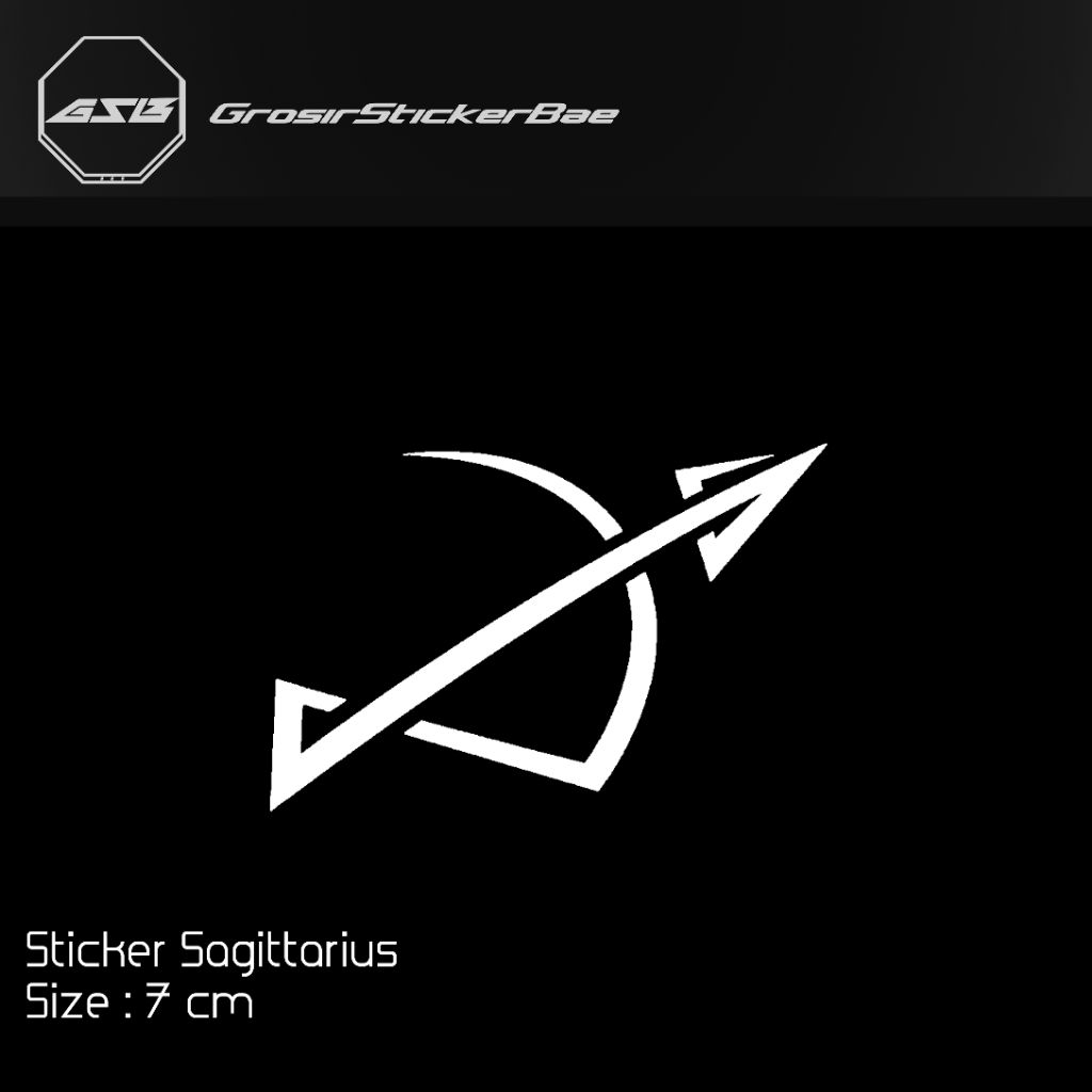Cool Motorcycle Arrow Vector Sticker Cutting Arrow Stickers | Shopee ...