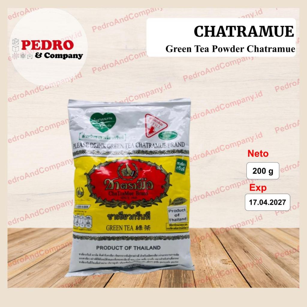 ChaTraMue Thai Green Tea 200 grams YELLOW Thai Tea | Shopee Philippines