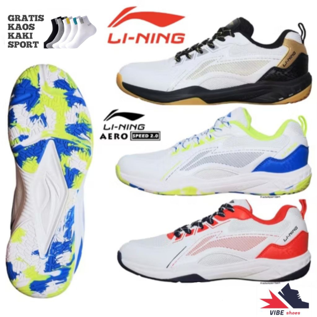 LI-NING AERO SPEED 2.0 badminton shoes - original Li-ning badminton ...