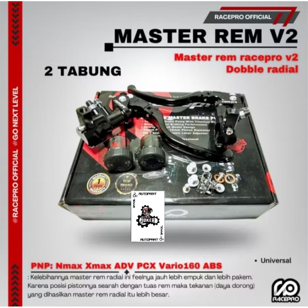 RACEPRO Brake Master 17mm Left Right Handle Clutch Fullset Single ...
