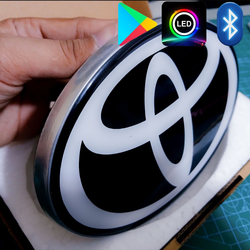 Embelm RGB Bluetooth for Toyota or Daihatsu Dynamic and Animation Cars ...