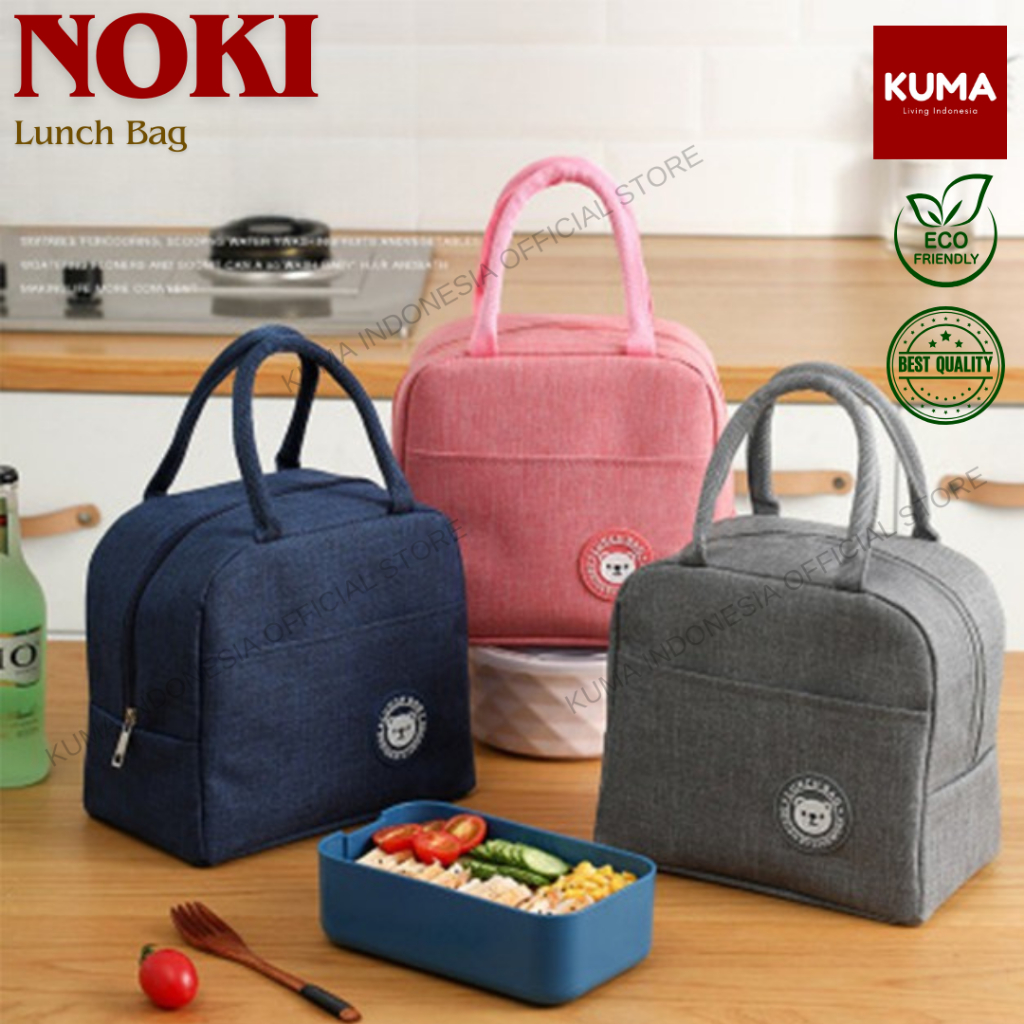 KUMA Noki Lunch Bag Thermal Cooler Lunch Box Bag Maintains Food ...