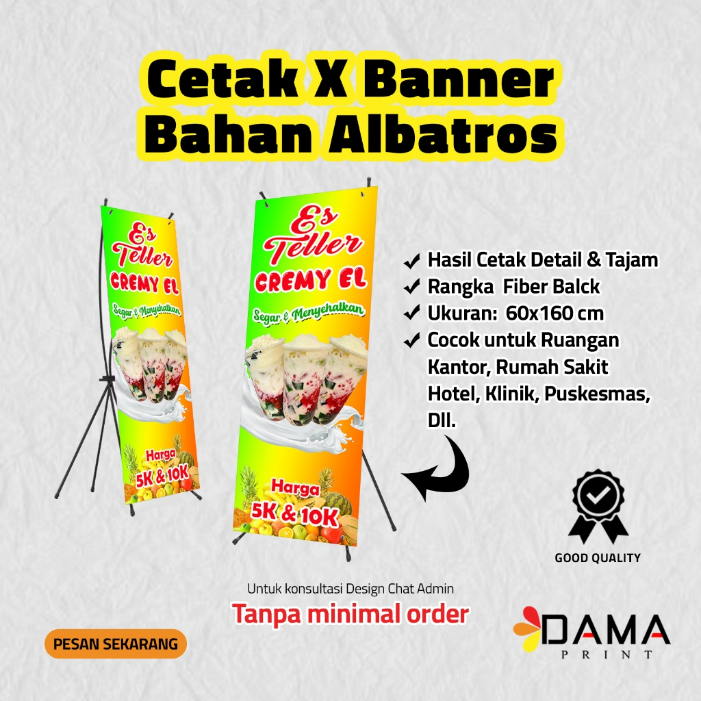 DAMA Print Print X Banner Albatros Material / X BANNER SET / BANNER ...
