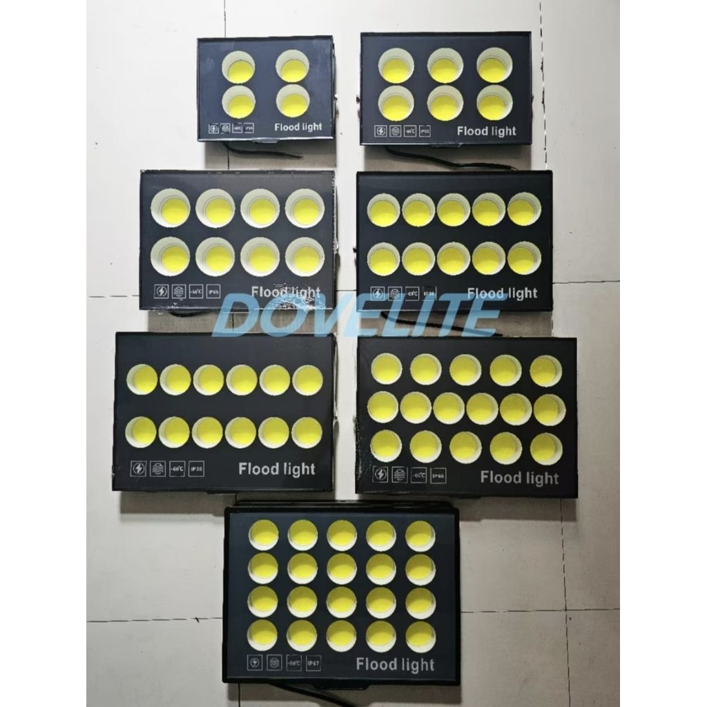 LED Flood Light COB Spotlight 200W 300W 400W 500W 600W 800W 1000W ...