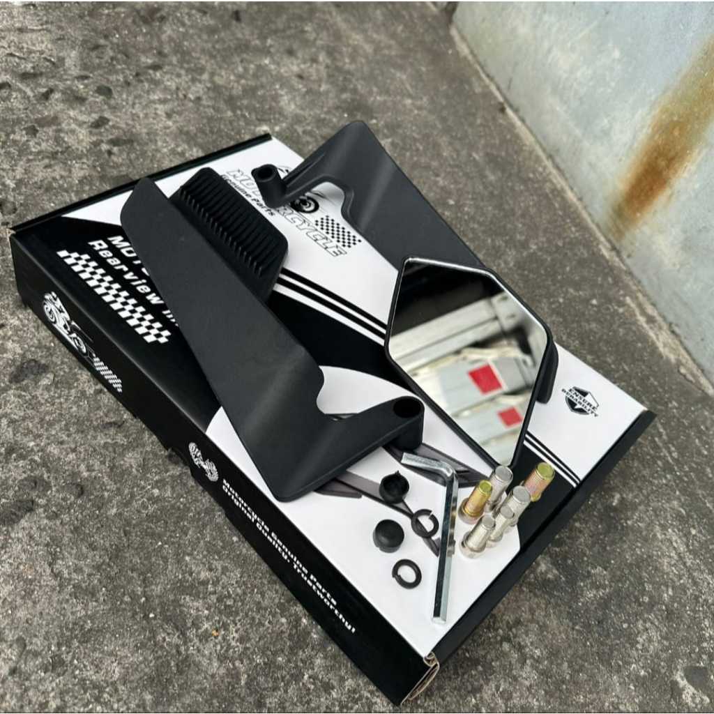 Stealth Max Naked Winglet Mirrors Akai Racing Universal Winglet Mirrors ...