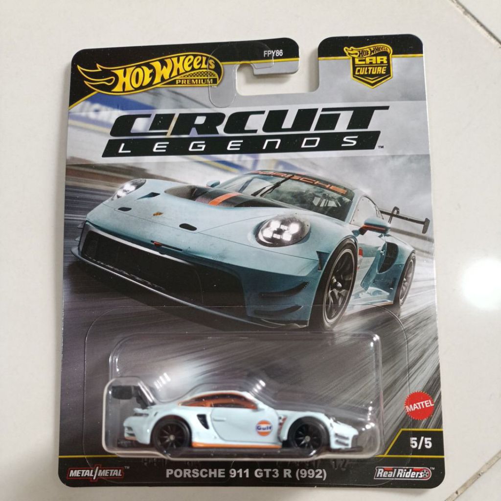 Hot Wheels Premium Porsche 911 GT3 R (922) Car Culture Circuit Legends ...