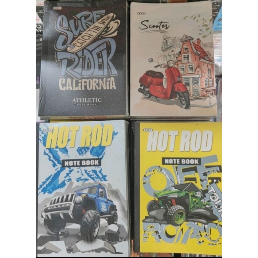 (1PAK) Campus Kiky Hard Craft Cover Notebook 42 Sheets | Shopee Philippines