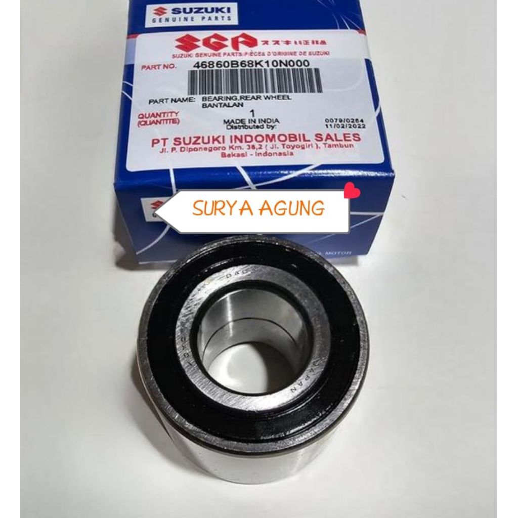 ORIGINAL IMPORTED SUZUKI KARIMUN WAGON R / ESTILO REAR WHEEL BEARINGS ...