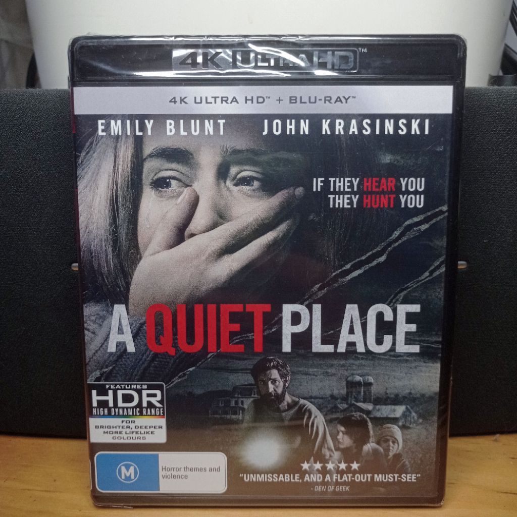 4k uhd ultra hd and bluray blu-ray bd original a quiet place Emily ...