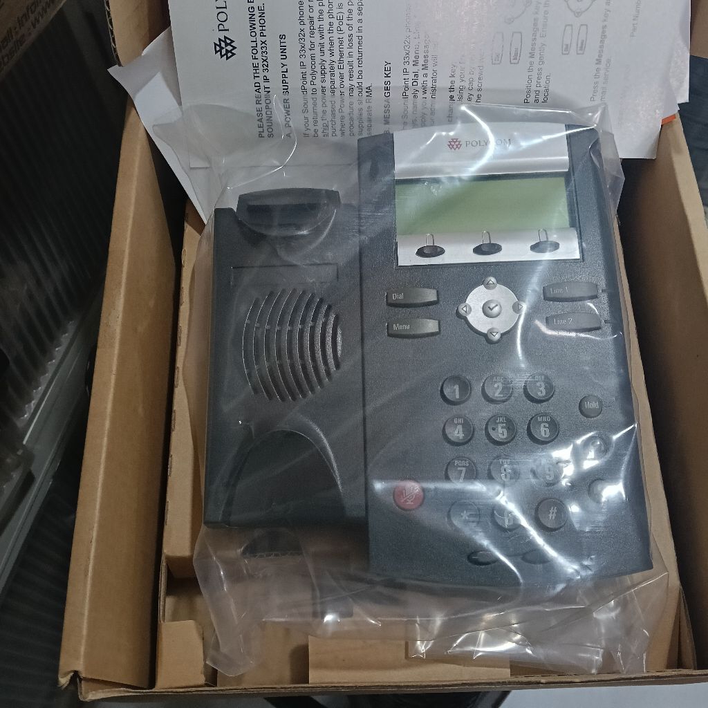 IP-PHONE POLYCOM IP331 SIP-PHONE POE | Shopee Philippines