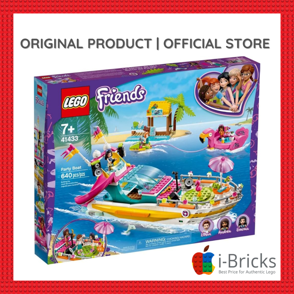 LEGO Friends 41733 Party Boat | Shopee Philippines