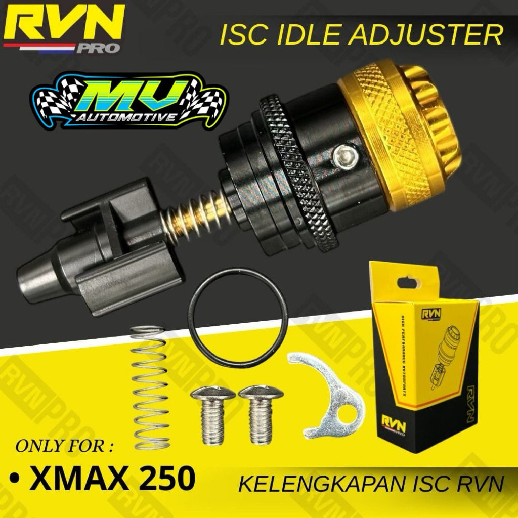 ISC MAUAL ISC IDLE SCREW SENSOR CONTROL SETTING LANGSAM MANUAL RVN XMAX ...