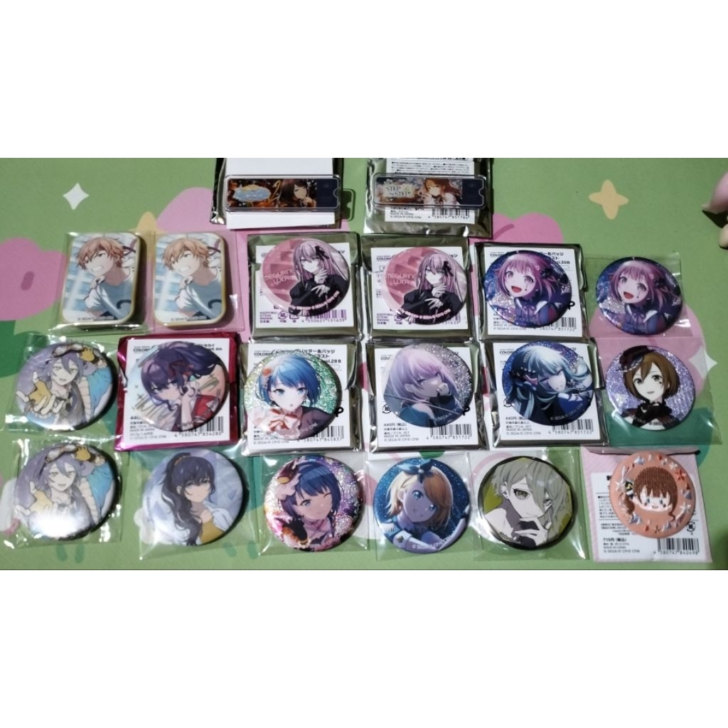 Aab prsk badge || Project sekai official merch | Shopee Philippines