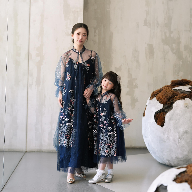 Aura Label - Fiona Dress In Navy | Shopee Philippines