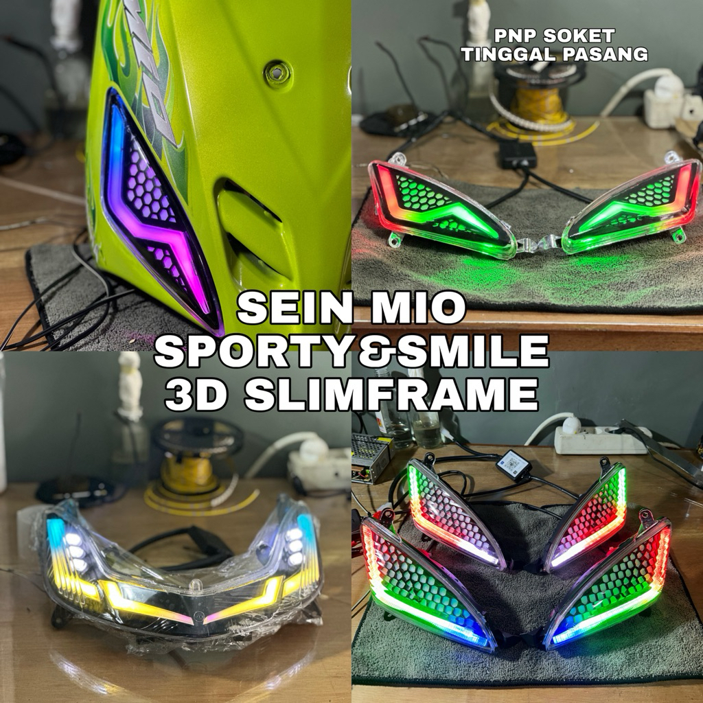 MIO SPORTY & SMILE CUSTOM RGB APP TURN SIGNAL LIGHTS | Shopee Philippines
