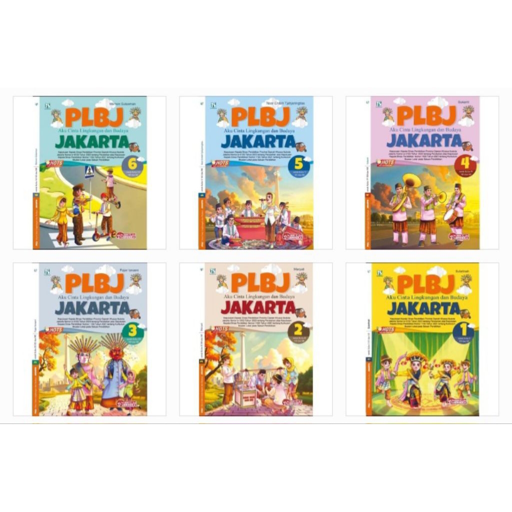 PLBJ SD book I Love the Environment and Culture for class 1 2 3 4 5 6 ...