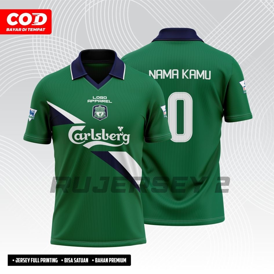 Liverpool 1999 Away Jersey Full Printing | Shopee Philippines