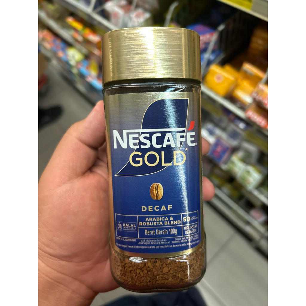Nescafe Gold Decaf blend 100gram | Shopee Philippines