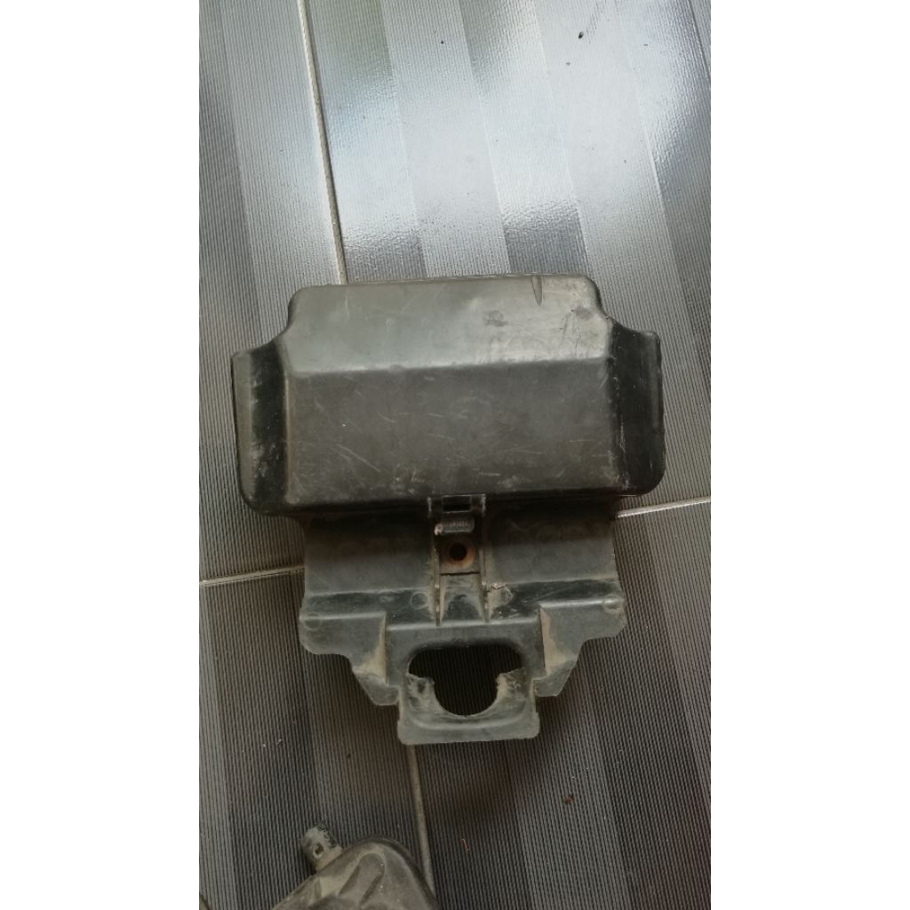 Tool box original Honda Astrea Grand key holder removed from motorbike ...