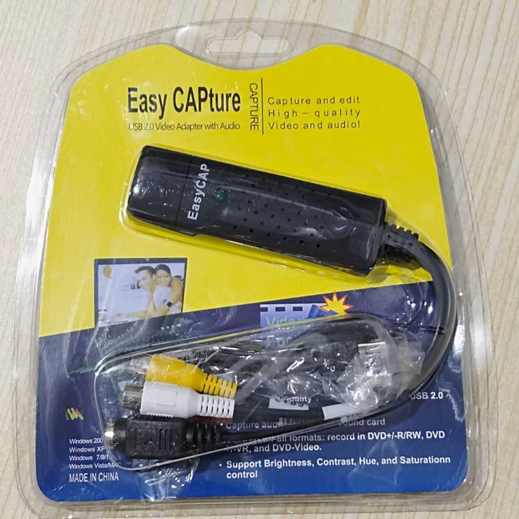 Easycap USB Video Capture Adapter 1 Channel | Shopee Philippines