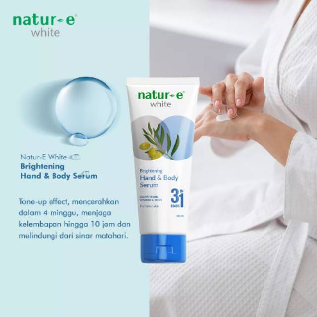 Natur-E White Hand & Body Serum 180ml | Shopee Philippines