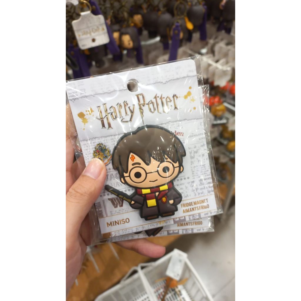 MINISO X Harry Potter - PVC Fridge Magnet - Harry Potter | Shopee ...
