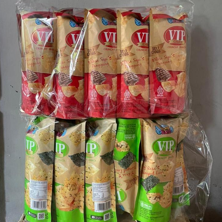 VIP CHIPS SEAWEED & GRILLED BEEF (CONTENTS 10 PCS) | Shopee Philippines