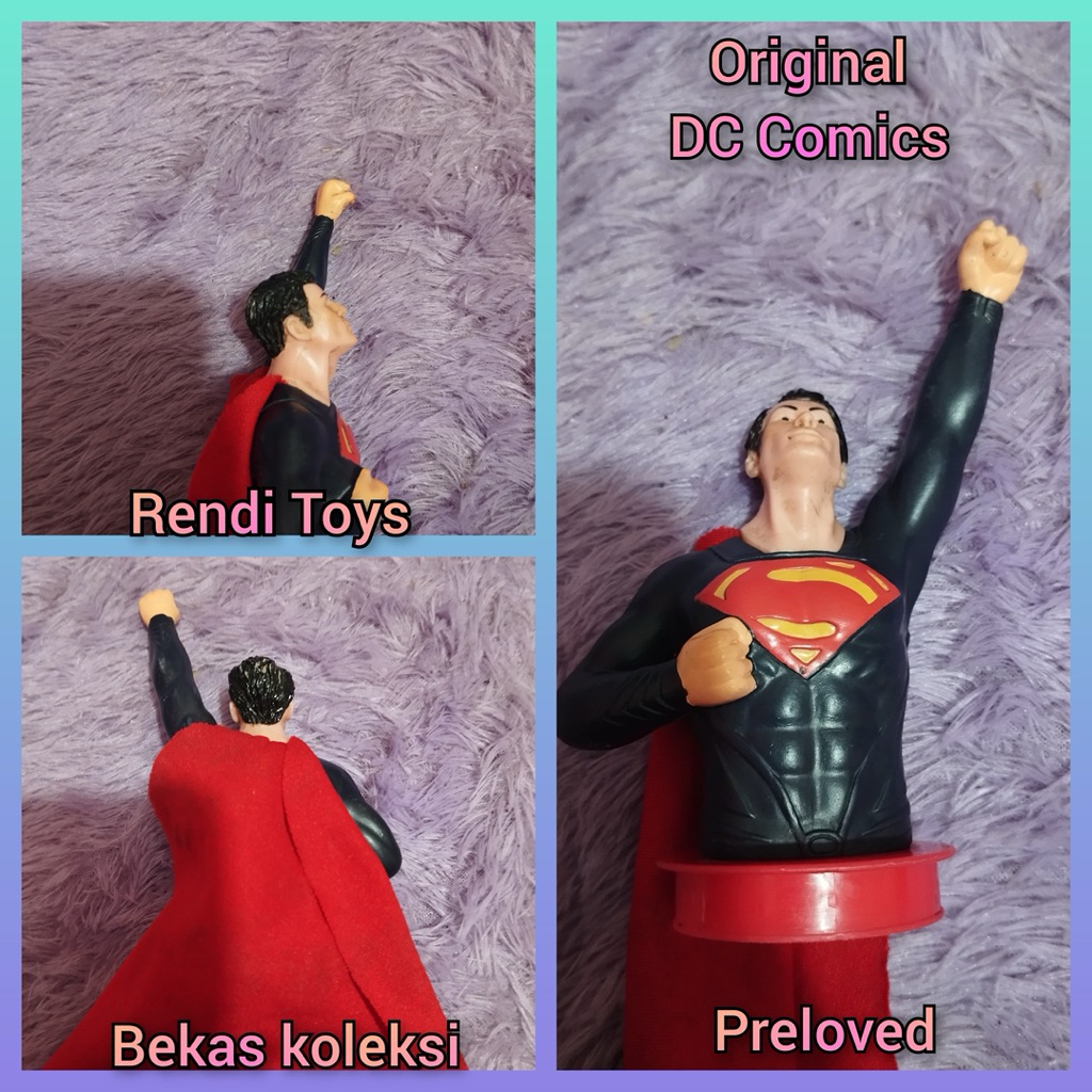 Original DC Superman Man Of Steel Figure Topper | Shopee Philippines