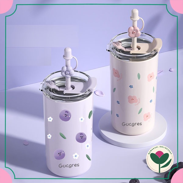 Pastel tumblr 550 ml cute aesthetic drinking bottle pastel colors ...