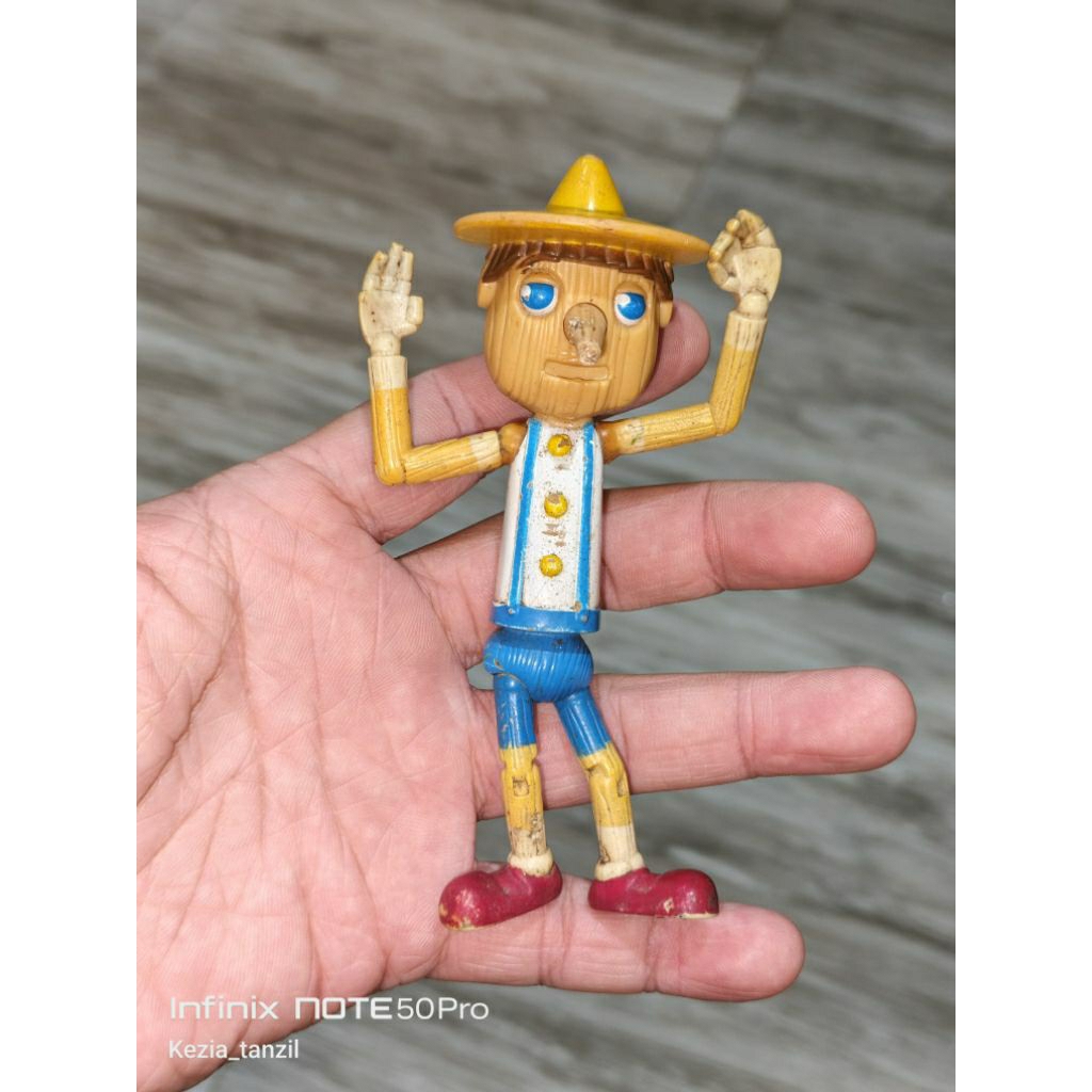 SELLING ACTION FIGURE FIGURES PINOKIO PINO KIO MAN WOODEN WOOD MOVIE ...