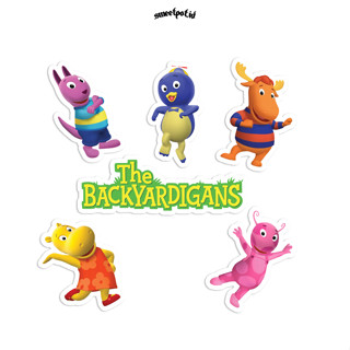 AESTHETIC STICKER "THE BACKYARDIGANS NICKELODEON" / HELMET STICKER ...