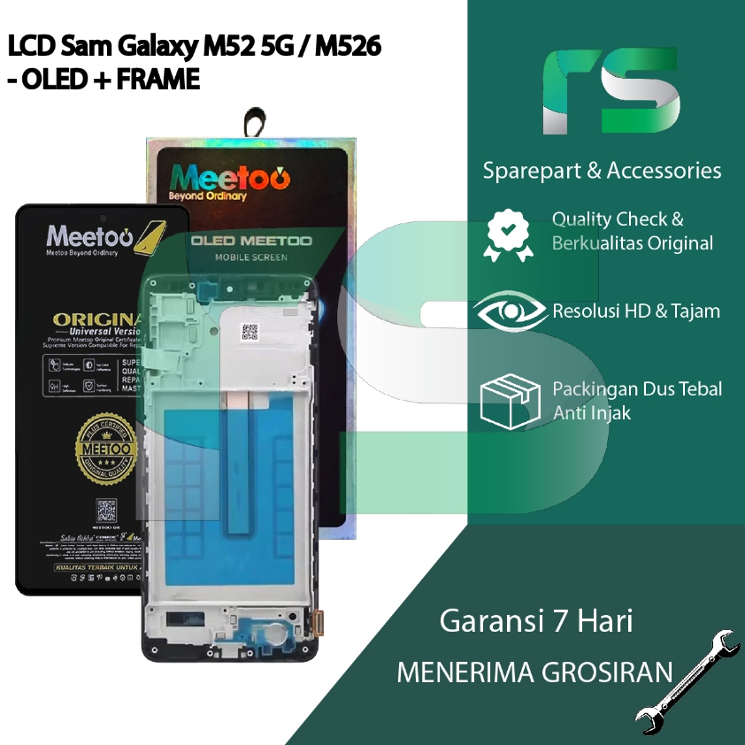 LCD SAM M52 5G / M526 - OLED + FRAME FULLSET COMPLETE | Shopee Philippines