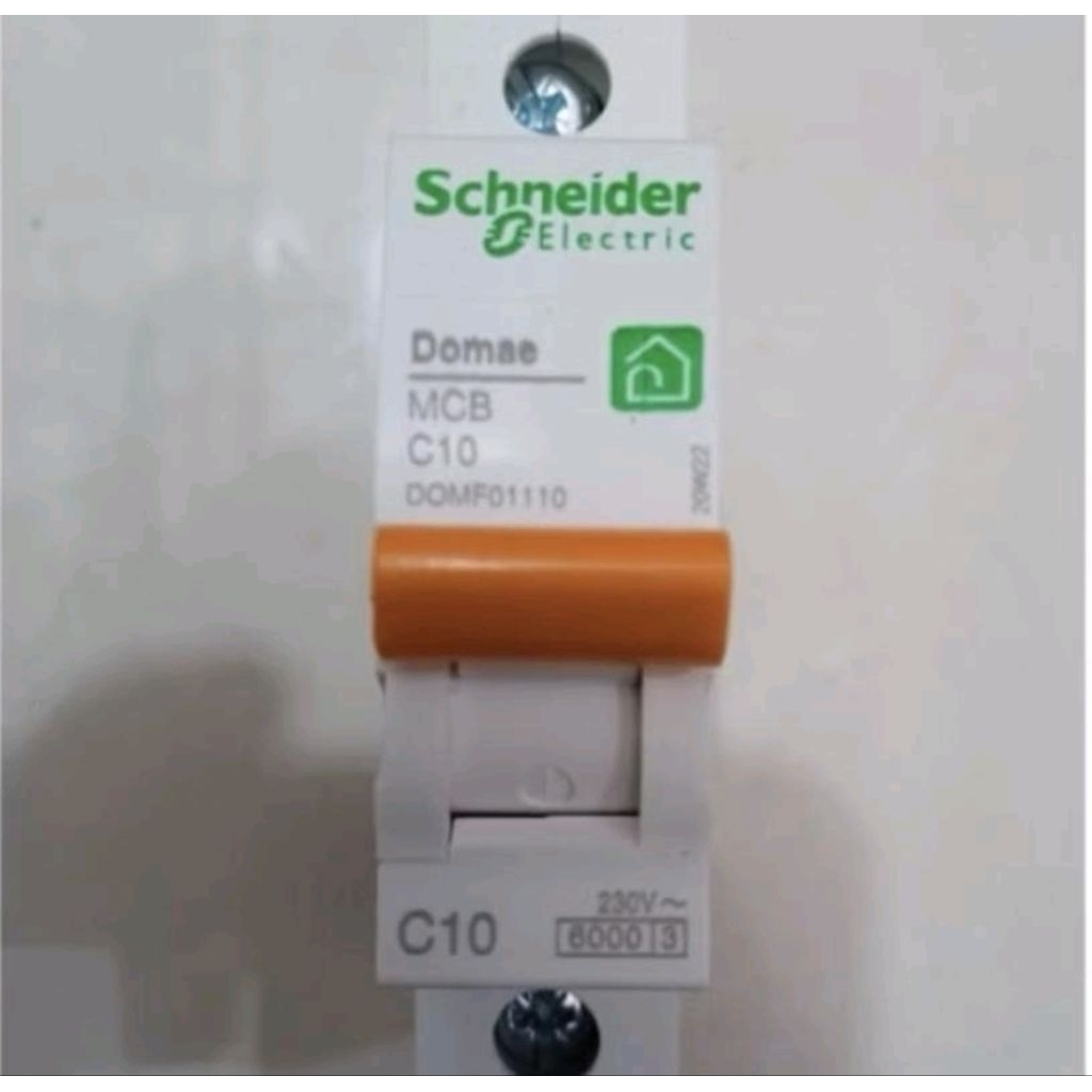 MCB Schneider 1 Phase Domae New Orange 1 Phase 2A 4A 6A 1OA 16A 20A 25A ...