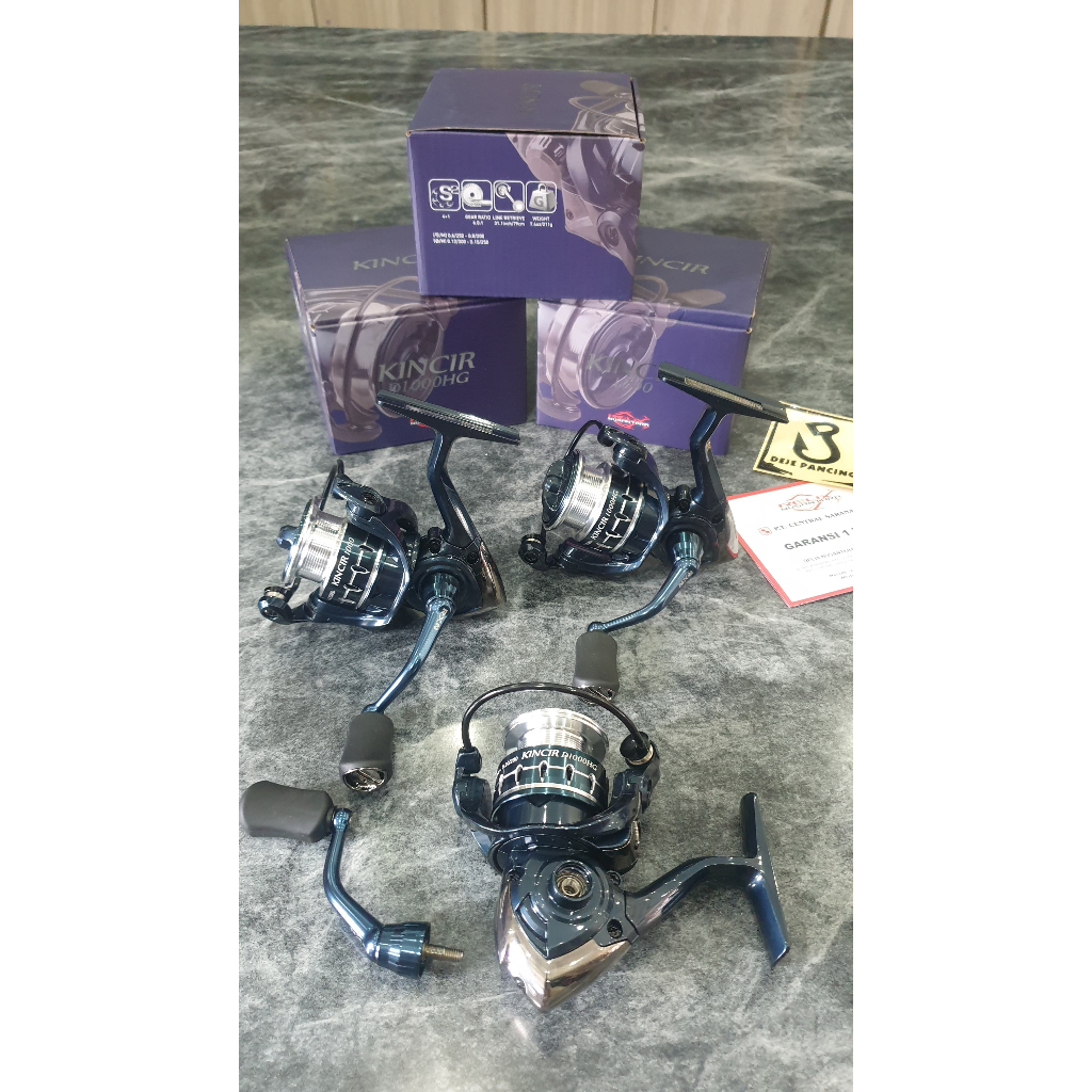Relix Nusantara Spinning Reel Windmill 1000, 1000HG, D1000HG, 3000HG ...