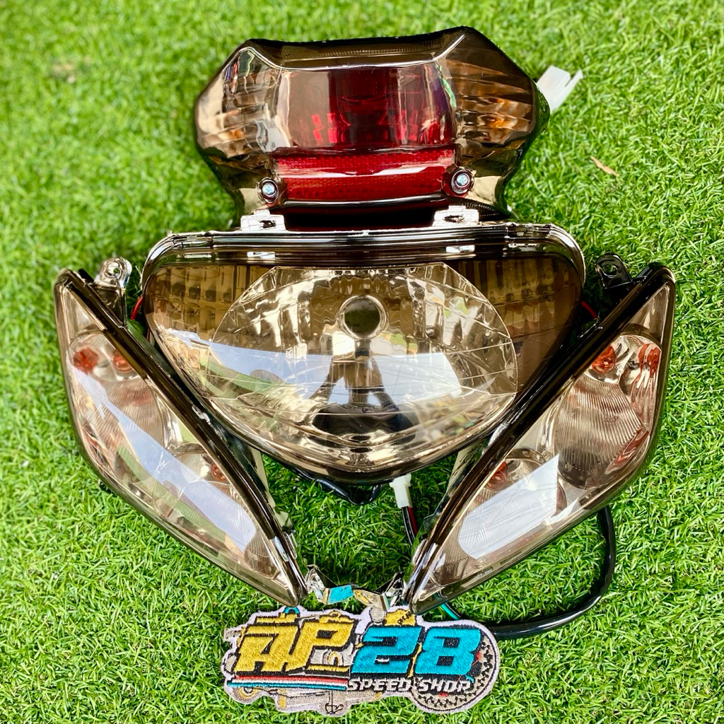 FRONT LIGHTS - TURN SIGNAL LIGHTS - MOTORCYCLE STOP LIGHTS (MIO SPORTY ...