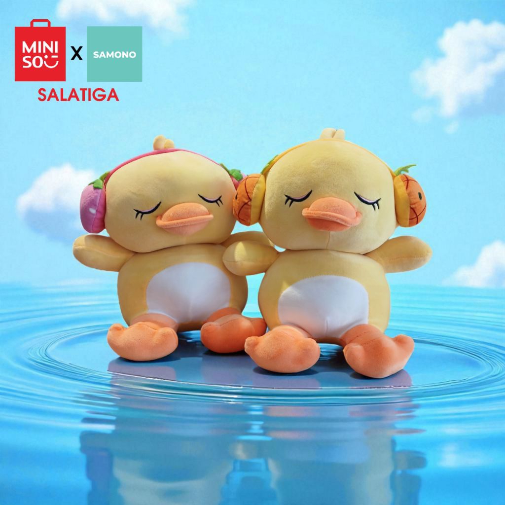Miniso Fruit Earphone Duck 10 inch (Strawberry & Pineapple) | Shopee ...