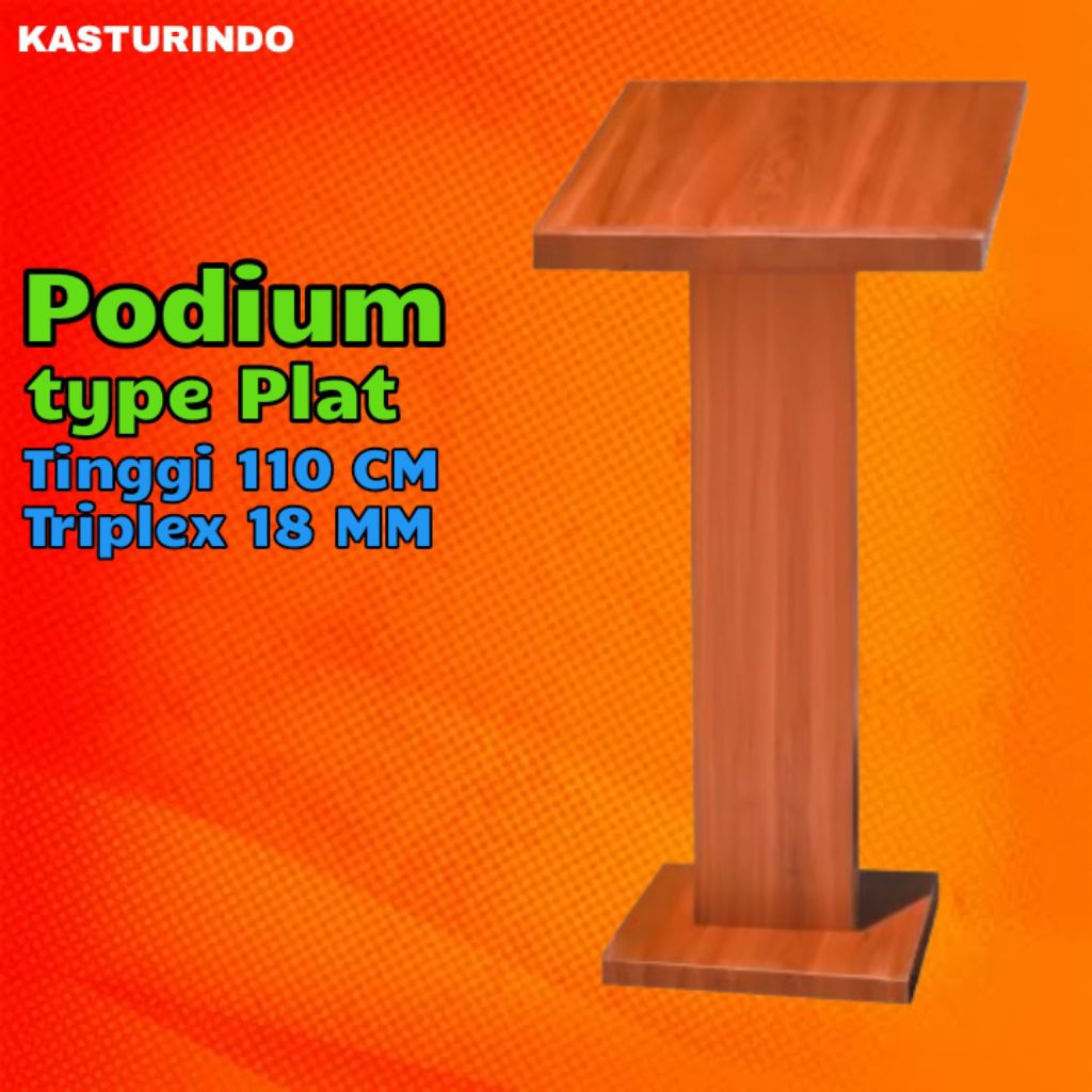 Orasi Speech Table Sermon Lecture Table - Size 100x40x30 CM Minimalist ...