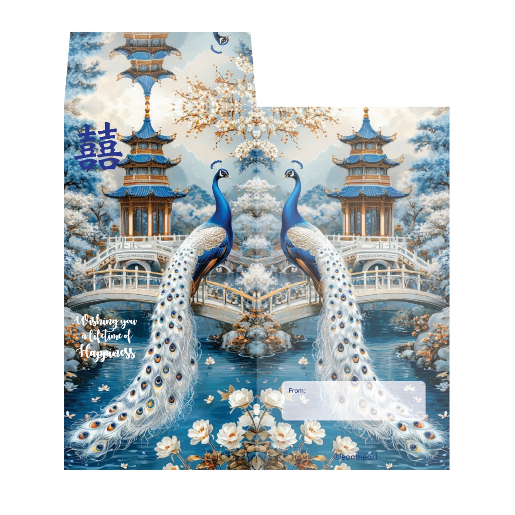 Angpao Envelope Peacock Wedding Marriage | Shopee Philippines