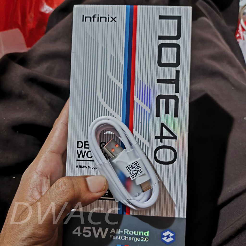 Infinix Type C Data Cable 45Watt All Round Fastcharging Note 40, Note ...