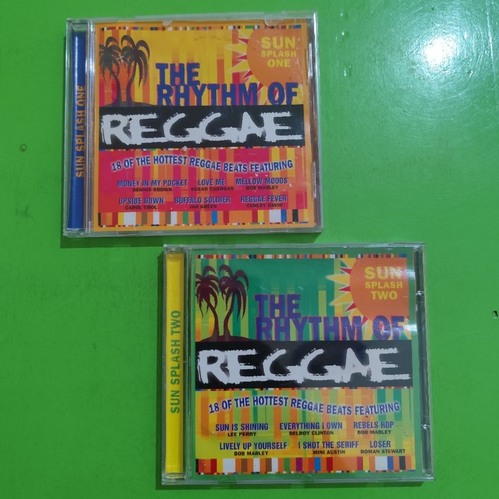 Original CD THE RHYTHM OF REGGAE Part 1 & 2 Sold Package (For 2 Discs ...