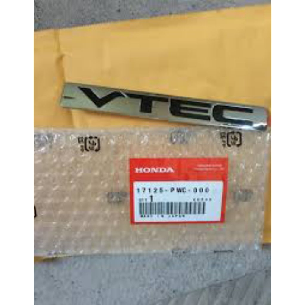 MESIN VTEC IDSI Logo Emblem Engine Cover Top Lid Honda Jazz GD3 City ...