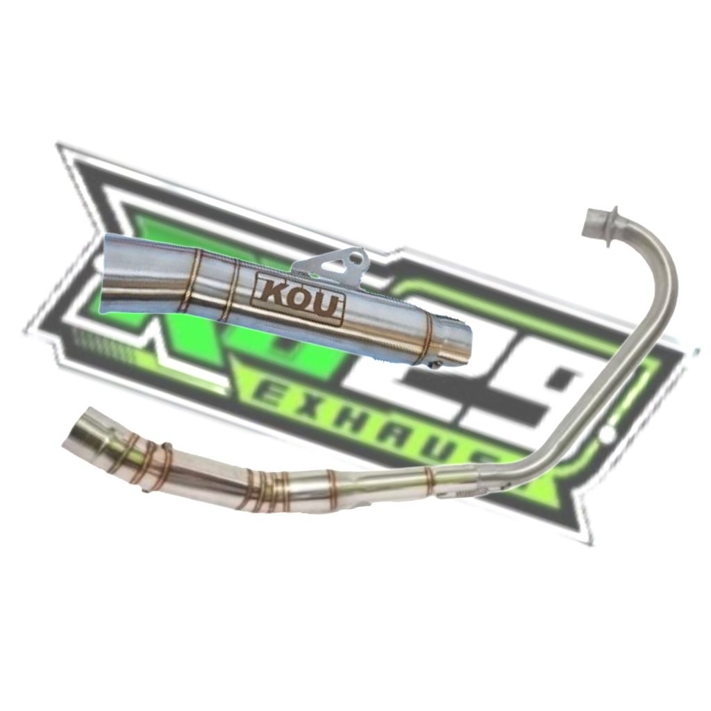 Kou Mahachai super open Spec pipe 51mm for Tmx 125 155 Rusi ct Sniper ...