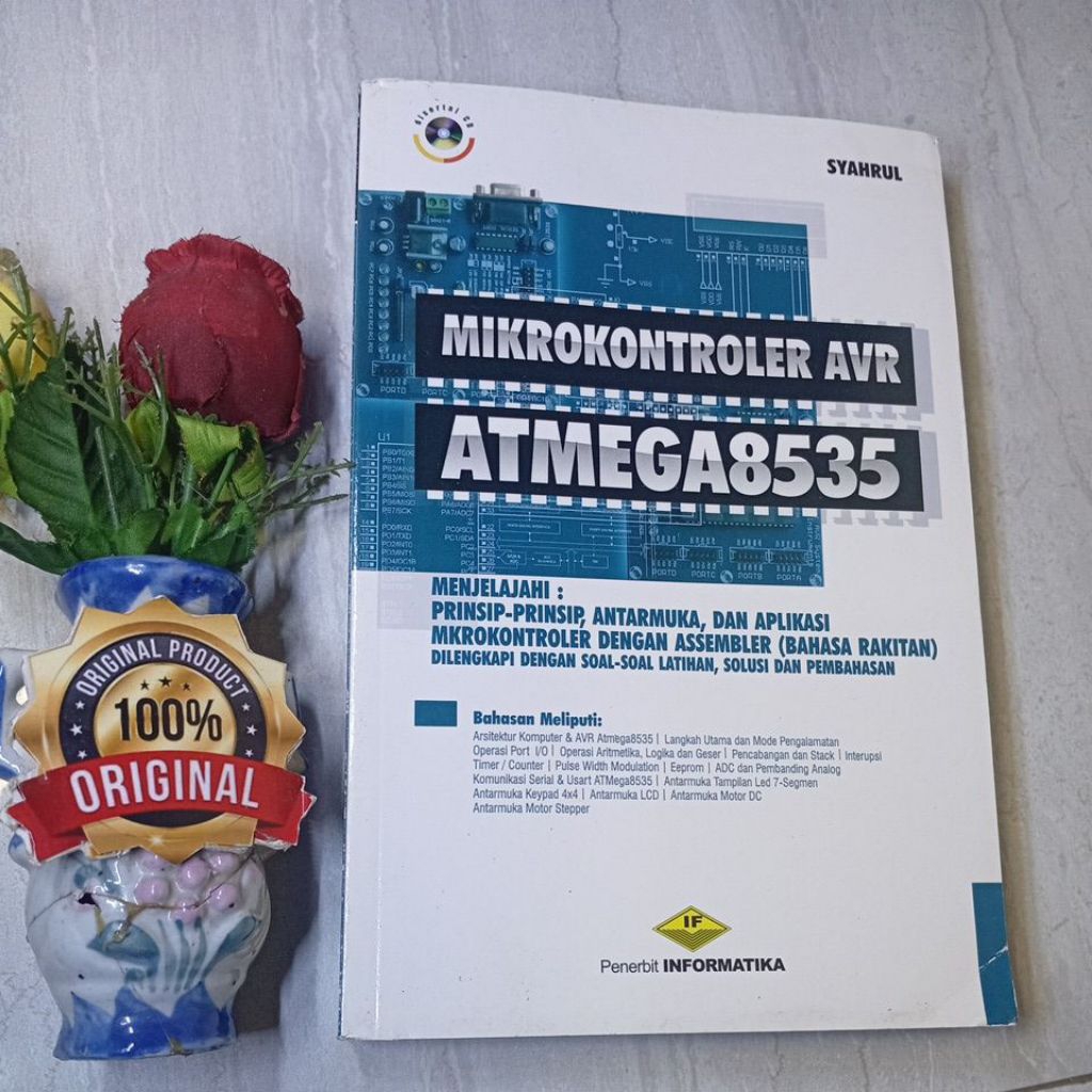 Original atmega8535 AVR microcontroller book | Shopee Philippines