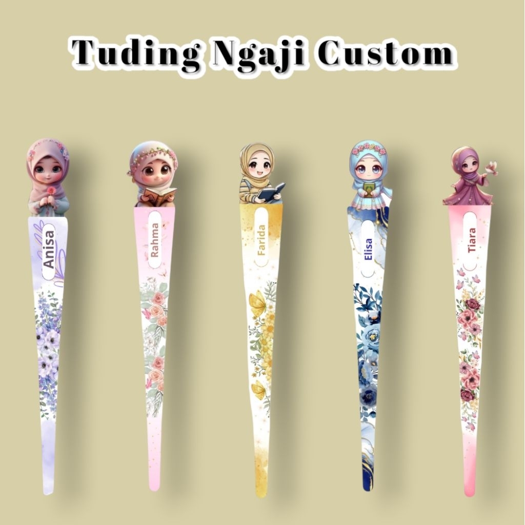 Tuding Ngaji Custom Acrylic Child's Name | Tuding instructions for ...