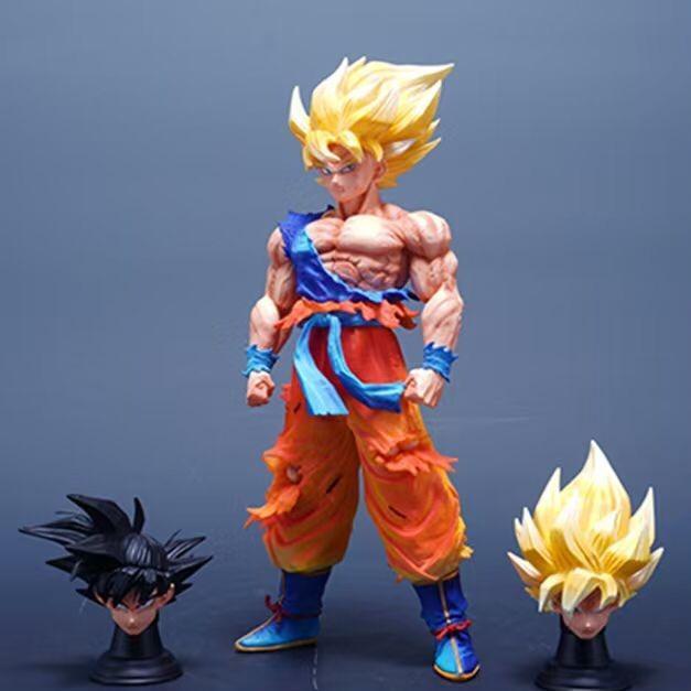 Dragon Ball Son Goku Saiyan Action Figure By JD x JT Studio | Shopee ...