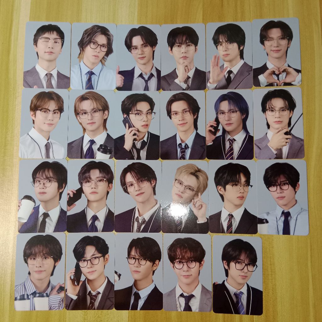 (Buy 3 get 1 free random) PC Official NCT Zone Office Worrker (Johnny ...